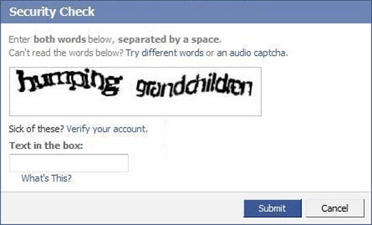 WTF? Worst captcha ever? - The Poke