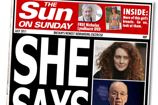 EXCLUSIVE! The Sun on Sunday's first frontpage - The Poke