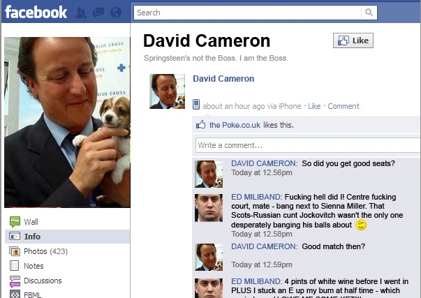 Facebook: Cameron's sporting weekend - The Poke