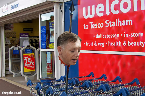 Tesco chief executive has UK boss beheaded - The Poke