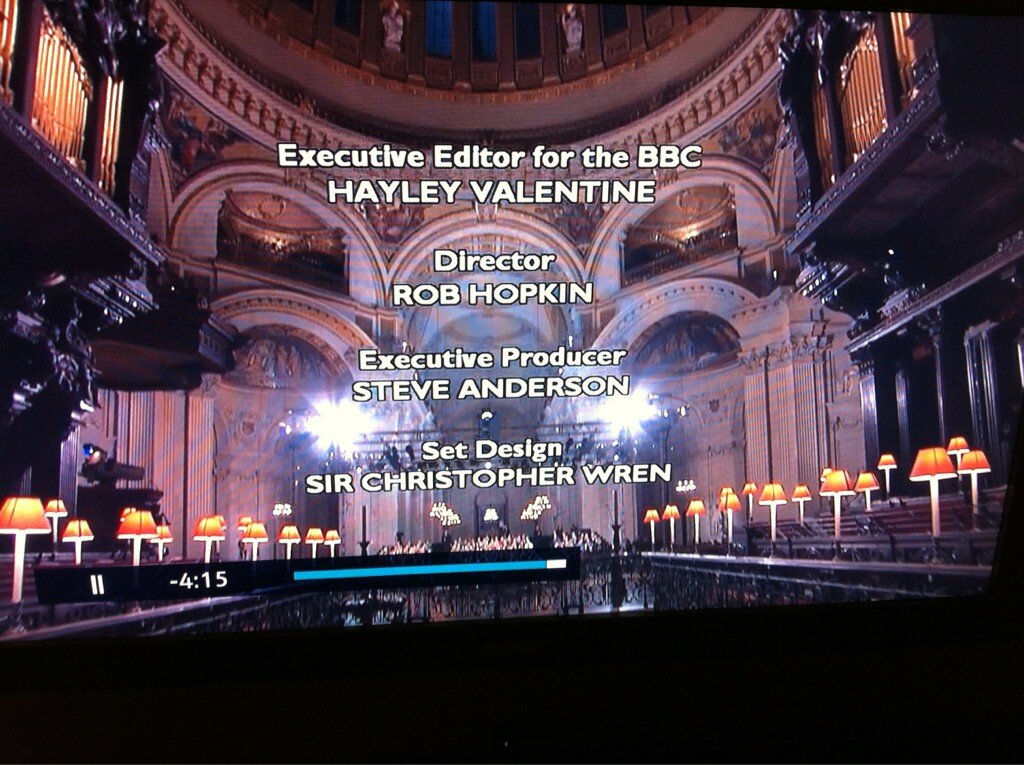 Whoever put together the end credits for this week's BBC Question Time ...