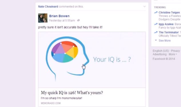 The Facebook IQ Test - The Poke