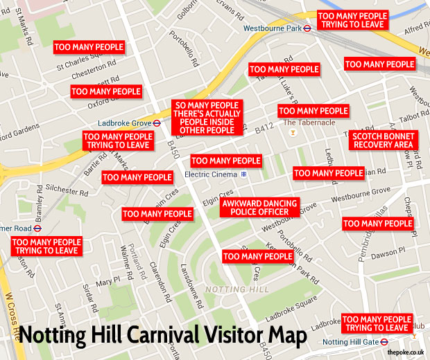 notting_hill_carnival_map - The Poke - The Poke