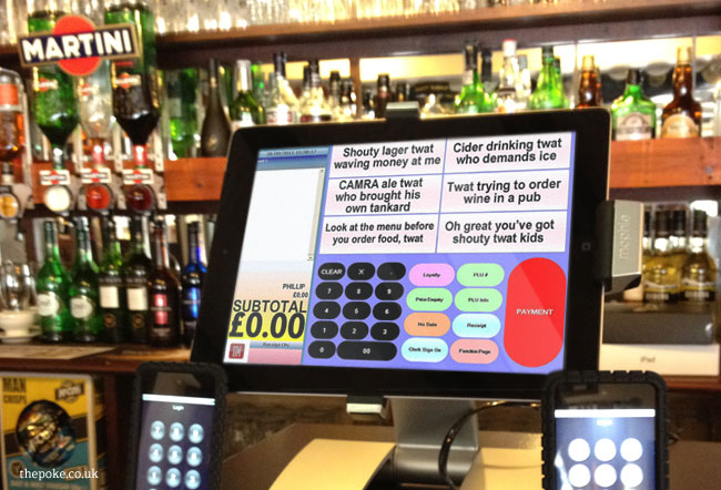 What you're not usually able to see on pub till displays - The Poke