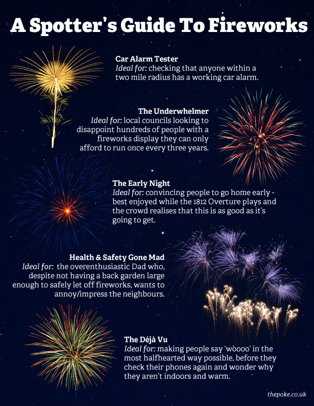 A spotter’s guide to fireworks - The Poke
