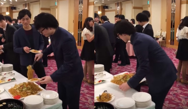 The correct way to serve yourself at a buffet - The Poke