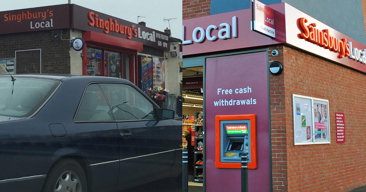 Can you spot the difference between these two shops? - The Poke