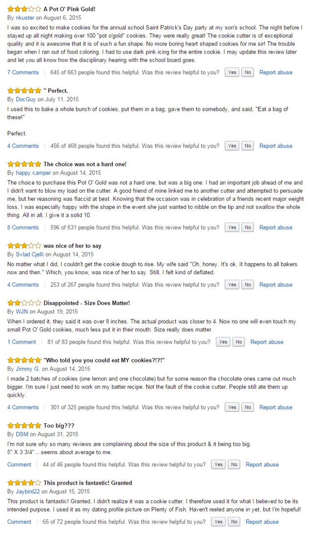 amazon_phallic_cookie_reviews - The Poke - The Poke