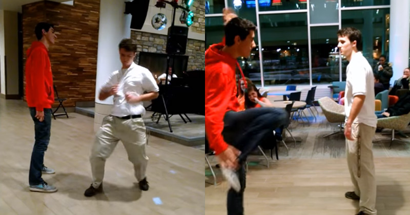 This is probably the most cringeworthy dance-off you'll see today - The ...