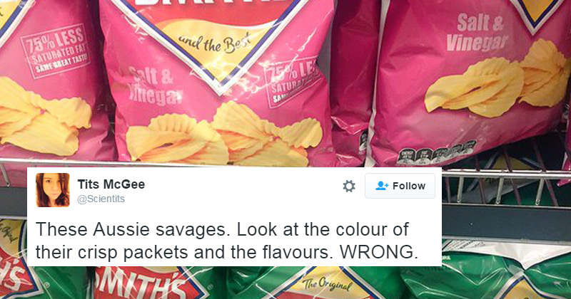 Proof that Australian crisp flavours are perverted and evil - The Poke
