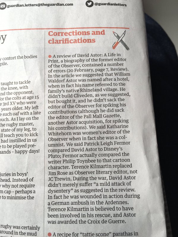 9 world class newspaper corrections to put a smile on your face - The Poke