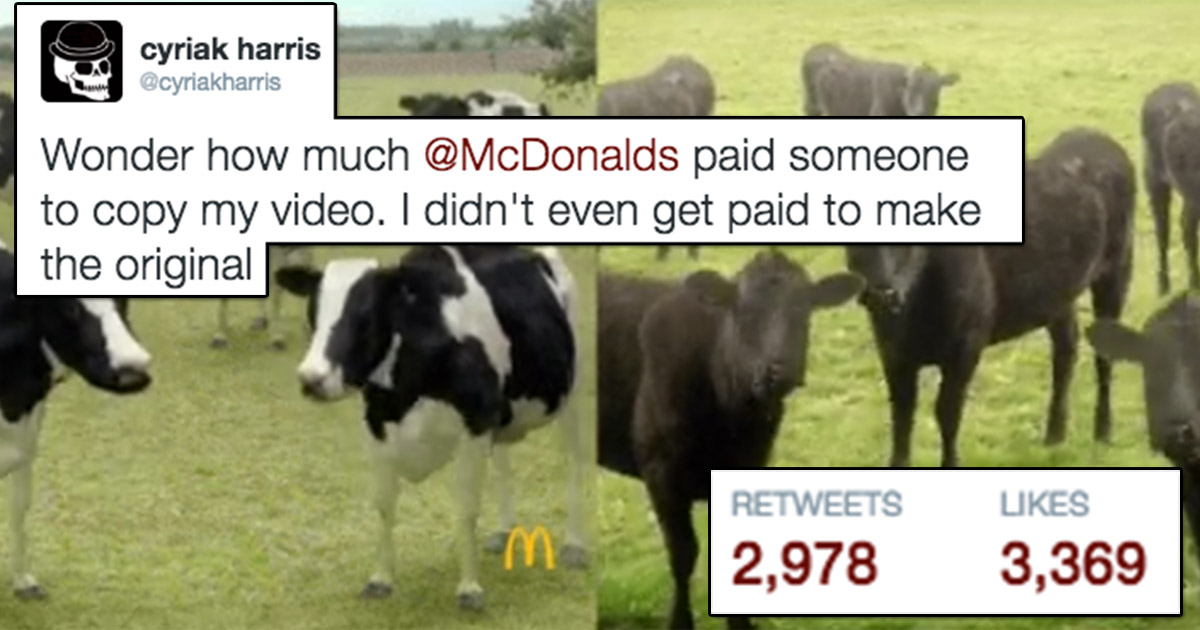 British animator Cyriak accuses McDonalds of ripping off his cow video ...