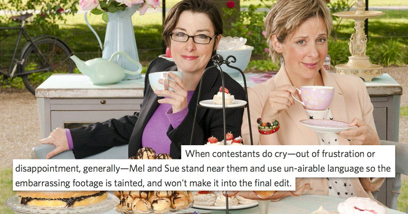 How Mel and Sue used coats and swearing to make the GBBO better - The Poke