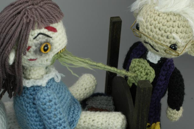 Just in time for Halloween: a crochet version of The Exorcist - The Poke