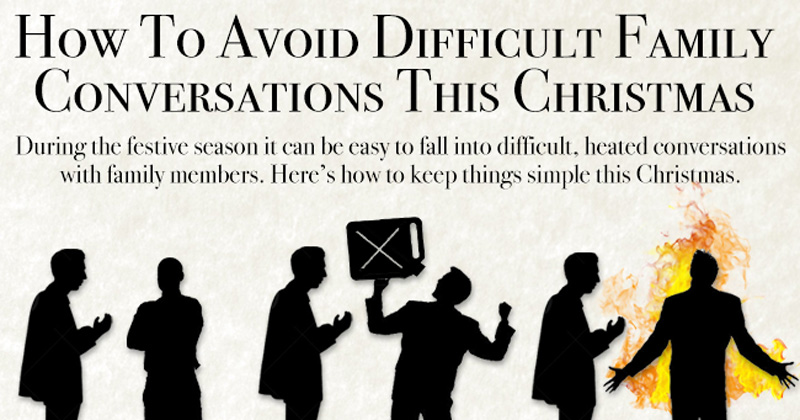How to avoid any difficult family conversations this Christmas - The Poke