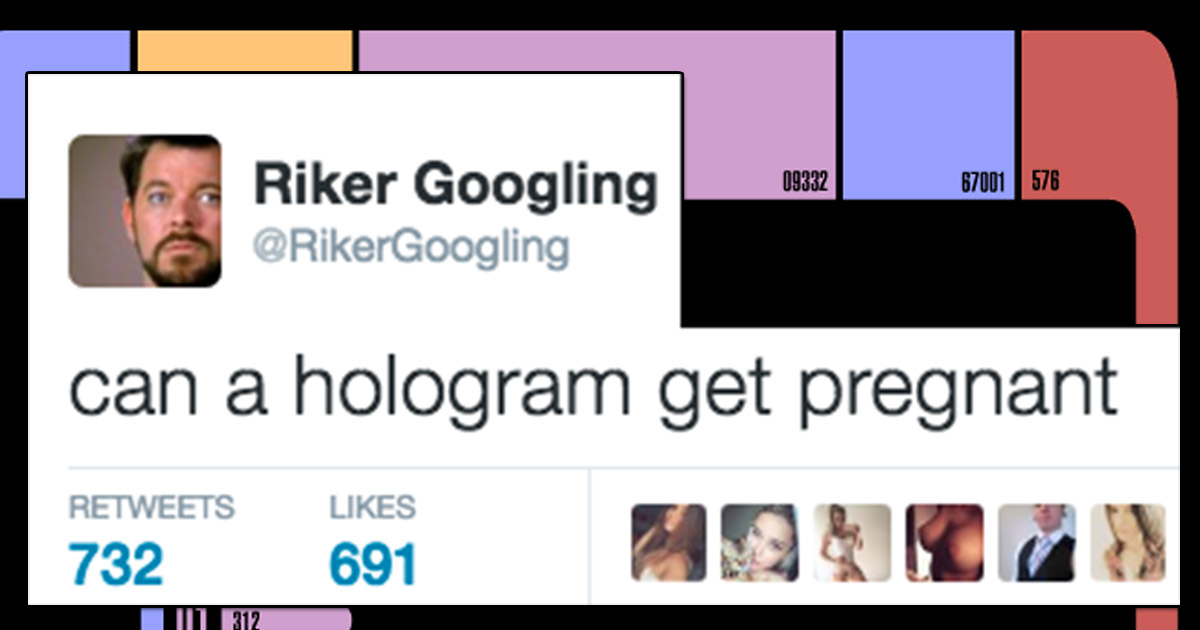 15 funny things that Riker from Star Trek definitely googled - The Poke
