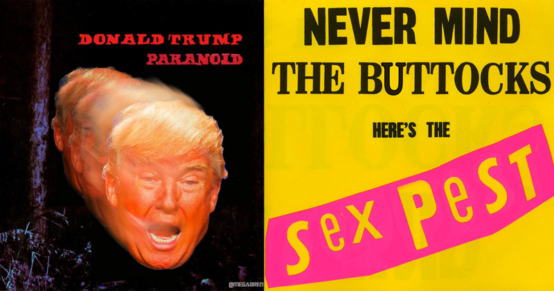 12 Donald Trump album covers to soundtrack his inauguration - The Poke