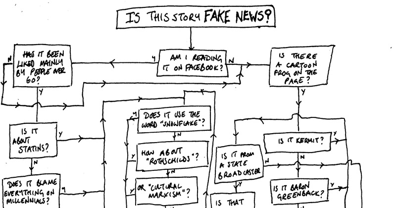 Are YOU reading fake news? Here's a flowchart to find out - The Poke