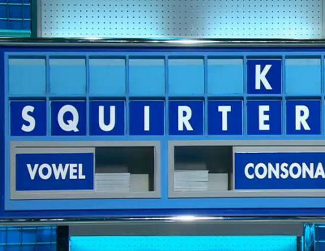 This just happened on Countdown. Ooh er missus! - The Poke