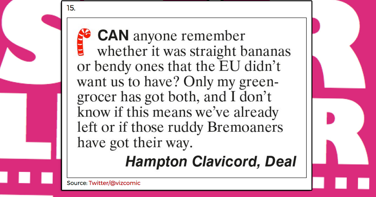 44 brilliantly amusing readers' letters to Viz - The Poke