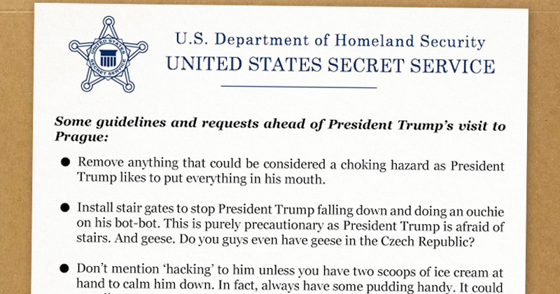 Leaked Secret Service letter shows the incredible precautions they’re ...