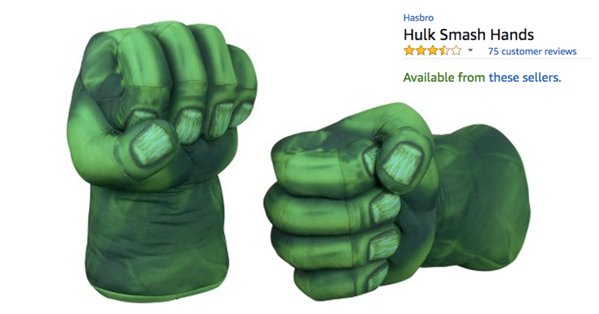 This Amazon review of some "Hulk Hands" is a wild ride from beginning ...