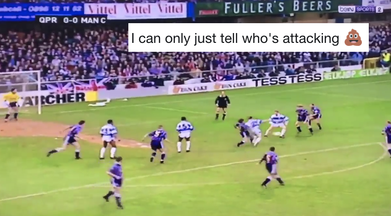 This has been declared the worst 20 seconds of football ever played ...