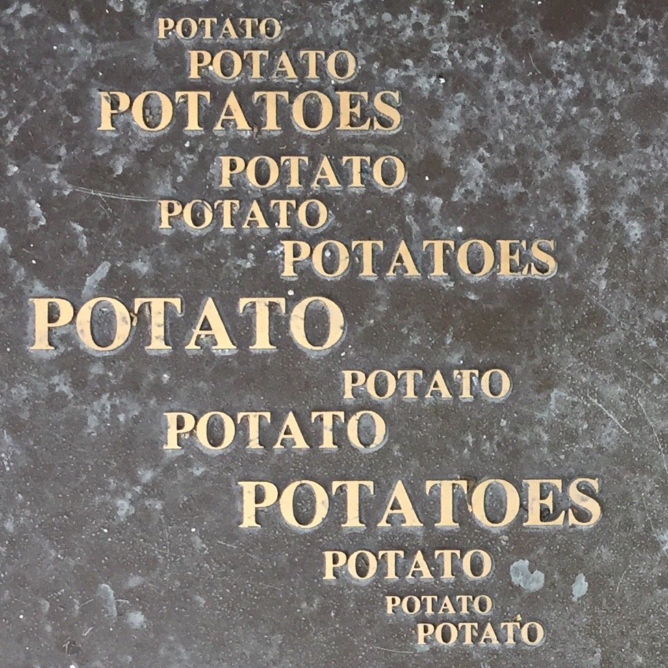 This monument to potatoes is definitely the best monument to potatoes ...