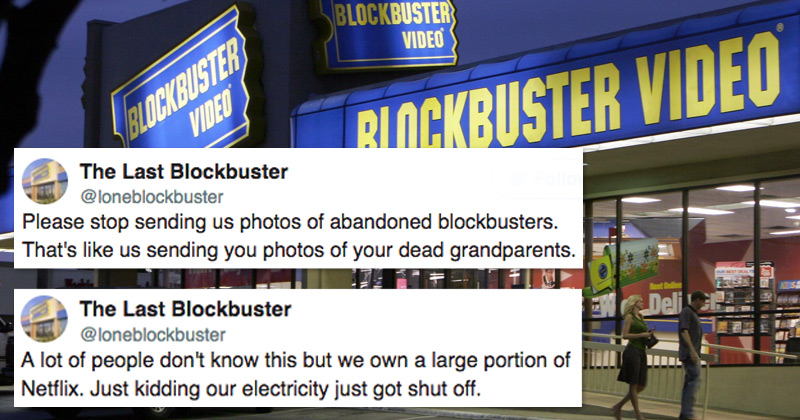 The last branch of Blockbuster is still alive and tweeting - The Poke