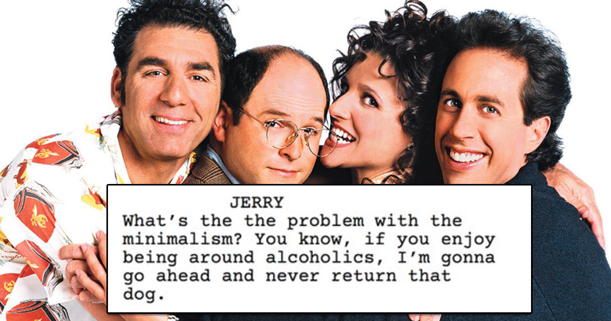 These Seinfeld scripts written with a predictive text keyboard are both wonderful and will hurt ...
