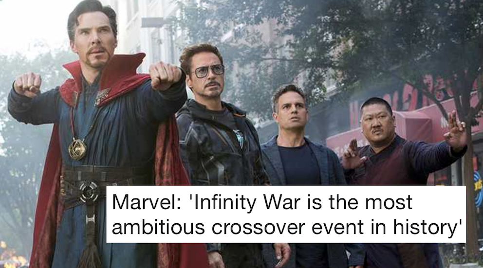18 crossovers that were more ambitious than Marvel's Avengers: Infinity ...