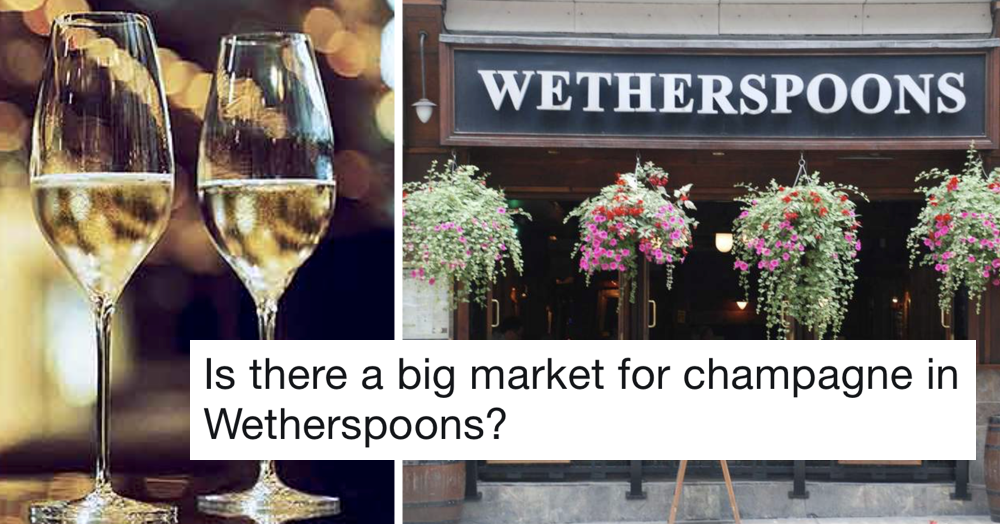 Wetherspoons is ditching champagne for Brexit sparkling wine - the only ...