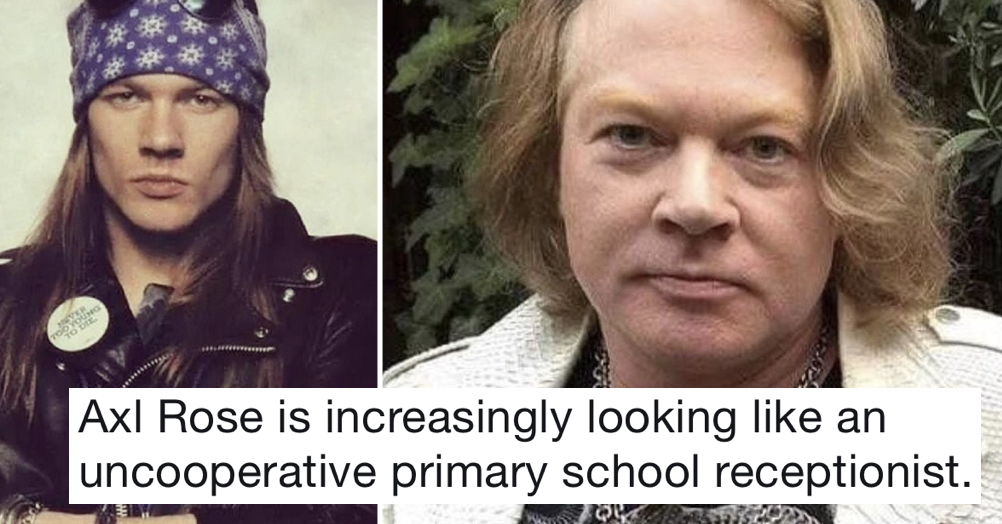19 things and people that Axl Rose looks like now - and none of them ...