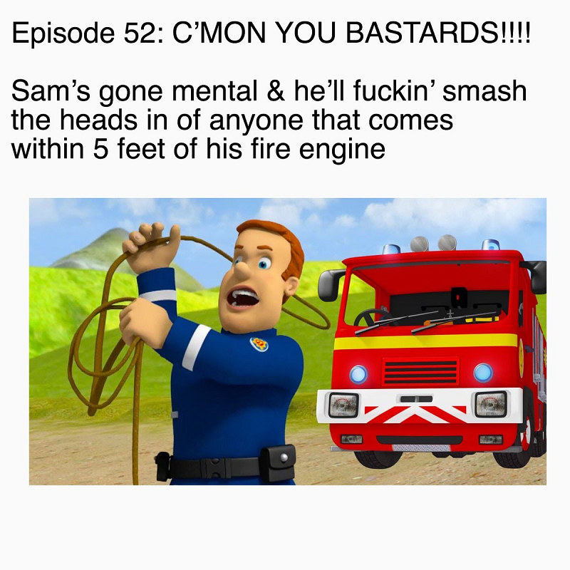 These hilarious spoof episodes of Fireman Sam could never be shown on ...