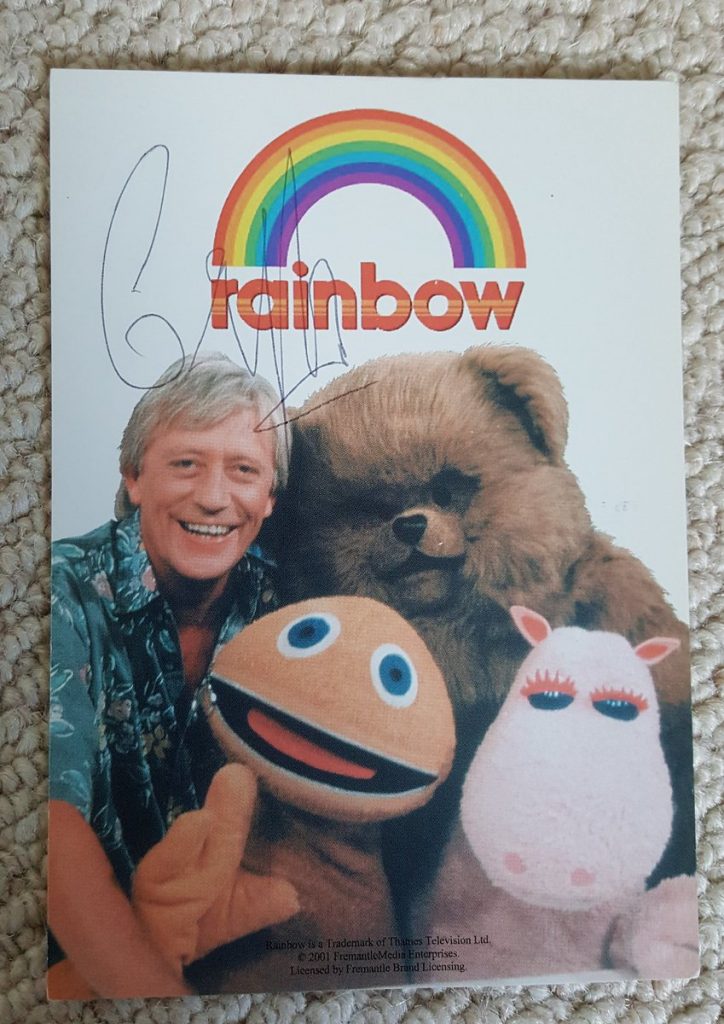 Geoffrey from Rainbow has died and this letter to a fan shows just what ...
