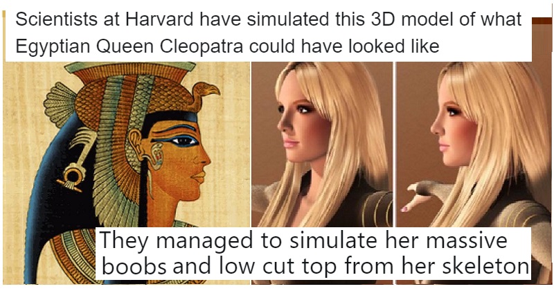 A joke about Cleopatra was made even funnier by the people who didn't ...