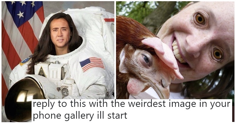 Someone asked people to post the weirdest images from their phones - 21 ...