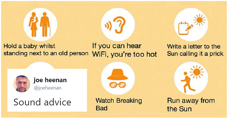 Joe Heenan's guide to beating the heat is the only one you need - The Poke