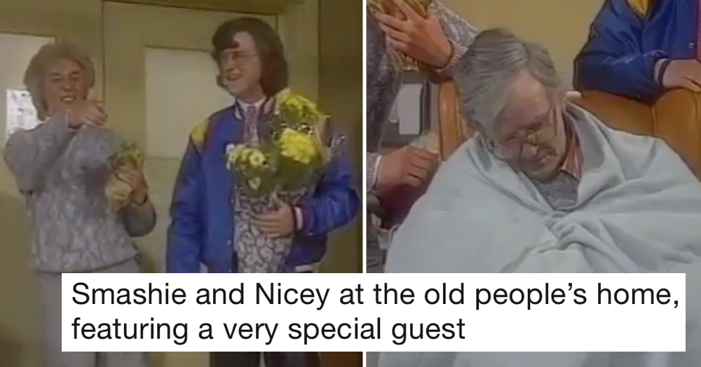 This old Smashie and Nicey clip went viral and it's a lovely retro ...