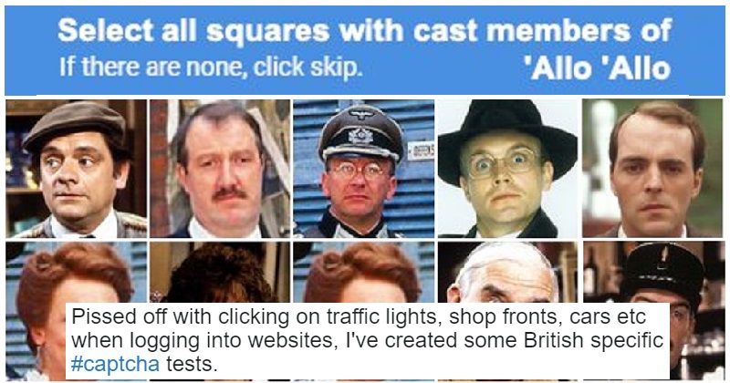 These British-themed Captchas inject fun into proving you're not a ...