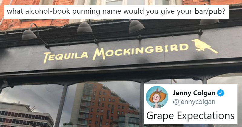 These 21 literary-themed pub name puns should be available on Gindle ...