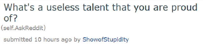 How many of these 14 useless talents do you have? - The Poke