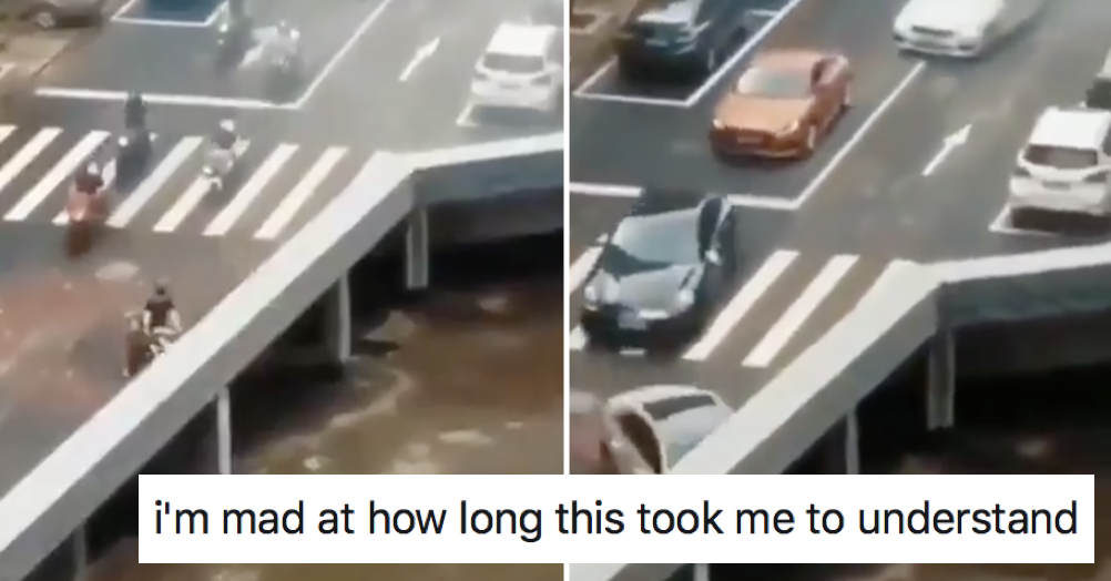 What happens to the vehicles in this traffic video is melting people's ...