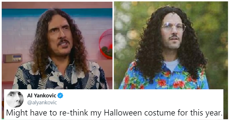 Paul Rudd dressing as Al Yankovic for Halloween was ...weird - The Poke