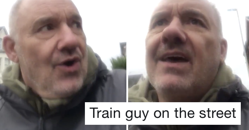 Bob Mortimer's back with another 'train guy' parody that's very funny ...