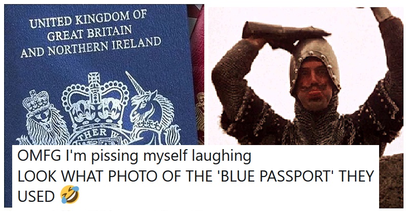 The Express accidentally used a photo of a joke passport to illustrate ...