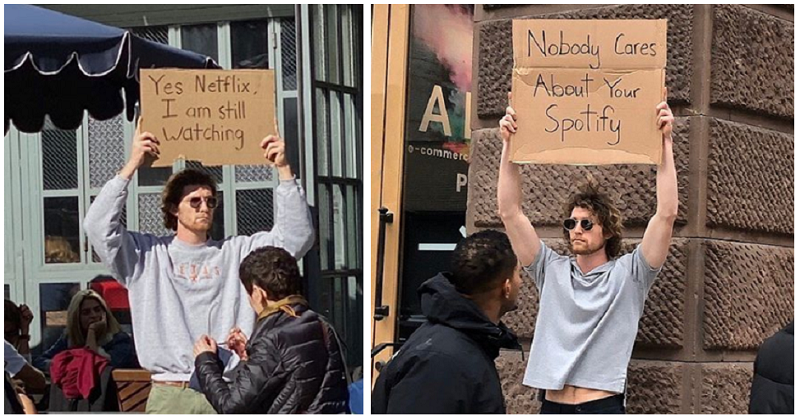 Instagrammer 'Dude With Sign' has 15 funny signs to make the world a ...