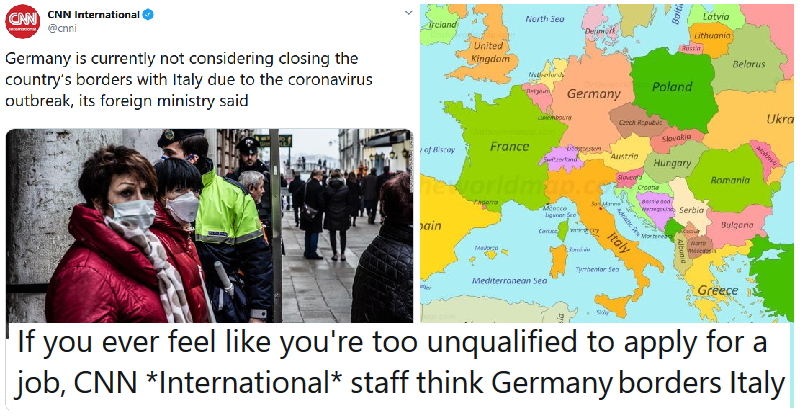 The only 4 reactions you need to CNN's complete geography fail - The Poke