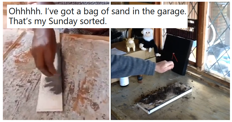 This hilariously fake sand art is even better than the real thing - The ...