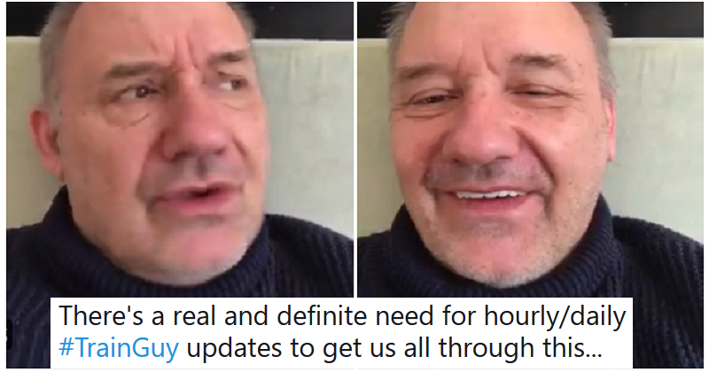 Bob Mortimer's new Train Guy sketch is another mini masterpiece - The Poke